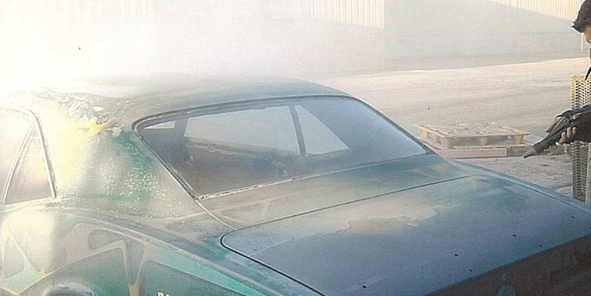Media Blasting Removes Rust & Paint From the Classic Car
