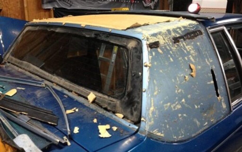 Classic Car Vinyl Top Removal - Classic Auto Advisors